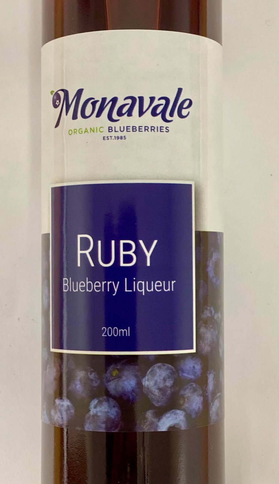 Liqueur - Ruby Blueberry - Monavale Organic Blueberries